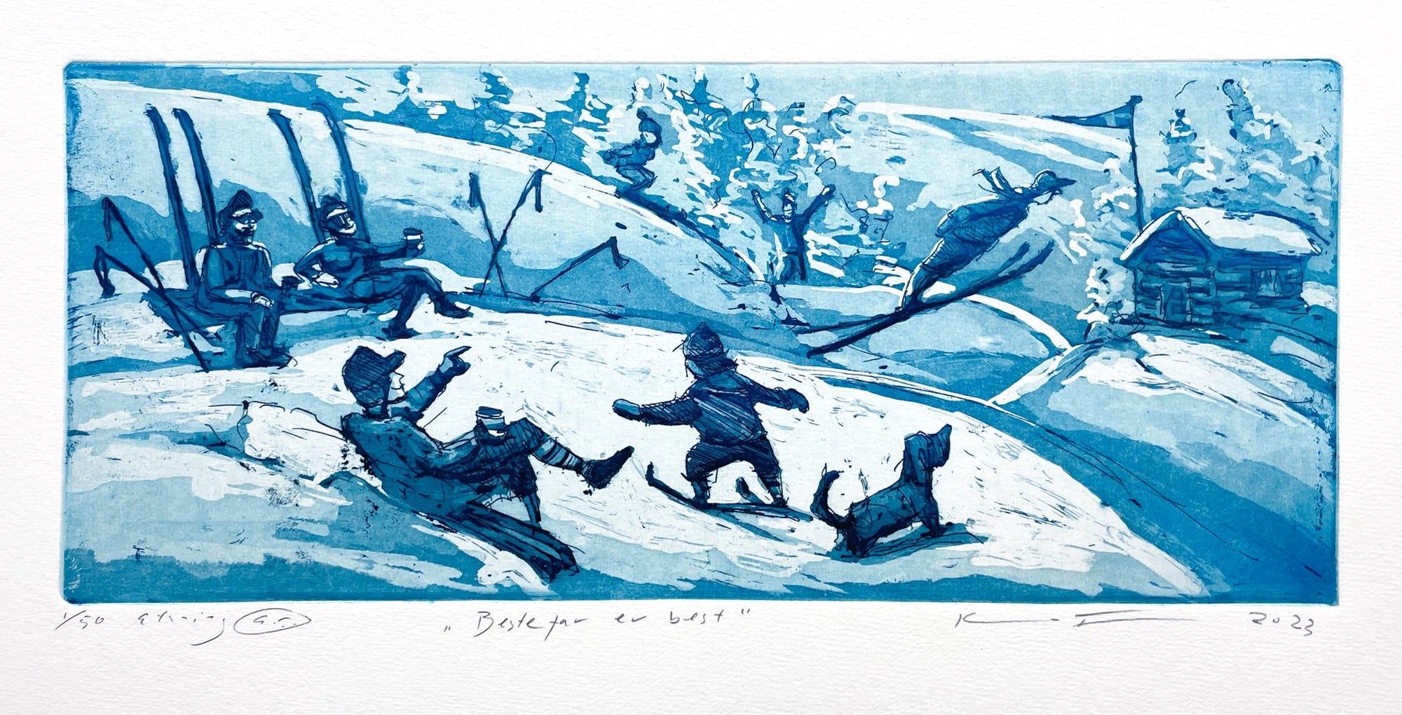 Bestefar er best – Kristian Finborud – 2023 – Finborud Galleri