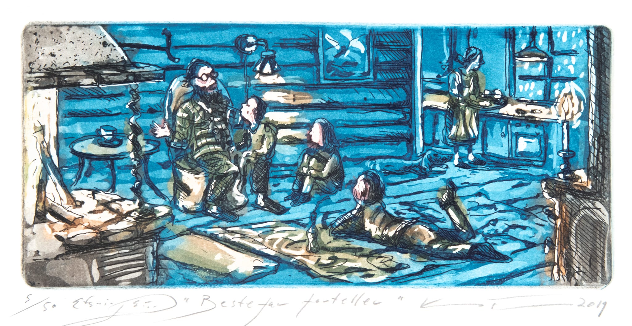 Bestefar forteller – Kristian Finborud – 2019 – Finborud Galleri