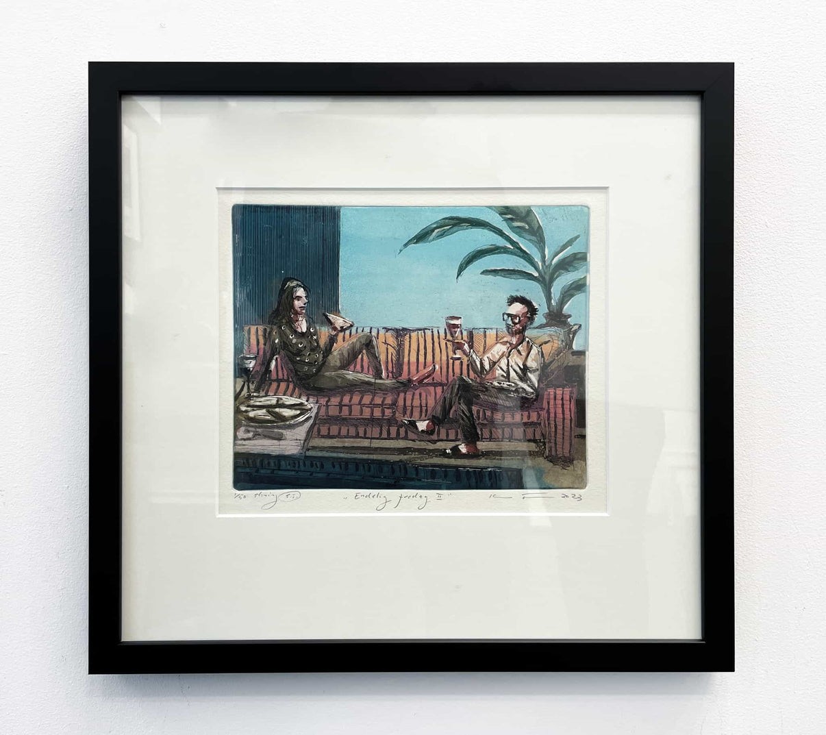 Endelig fredag II – Kristian Finborud – 2023 – Finborud Galleri